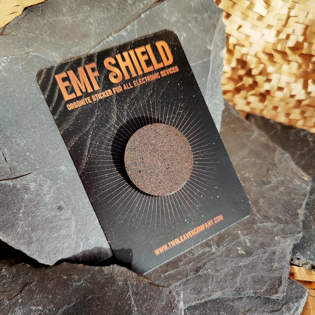 Orgonite EMF Sticker, EMF Shungite Protection for Cell Phones, Tablets ...