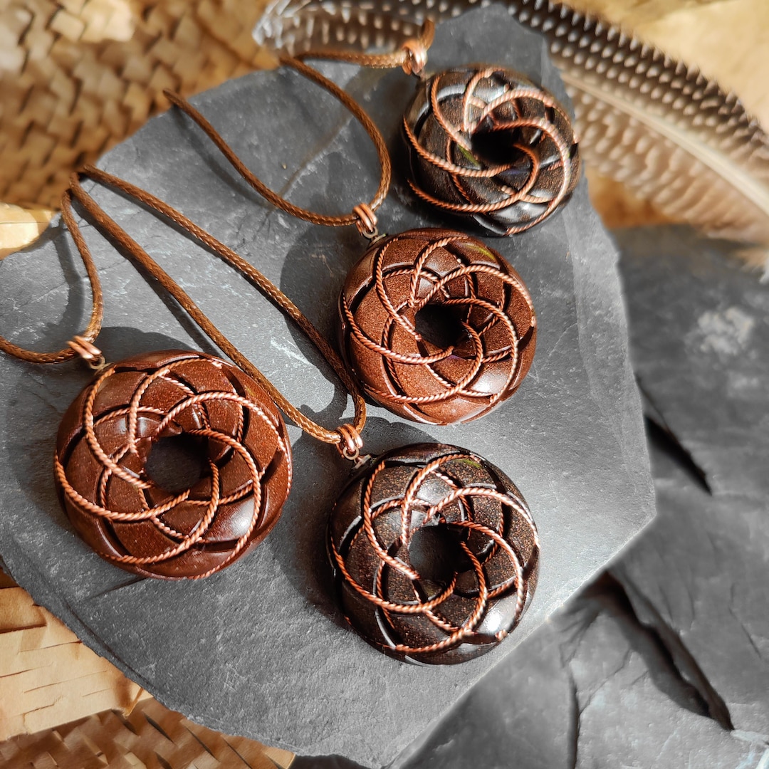 Orgonite Torus Pendant, Tensor Rodin Coil Wrapping, Tesla 369 Sequence ...