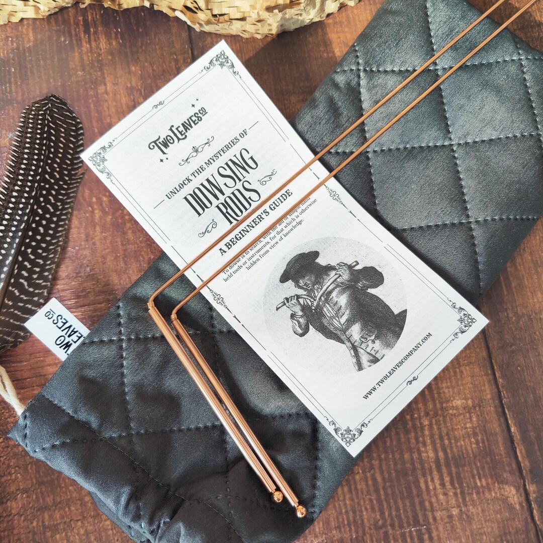 Copper Dowsing Rods, Divining Rods, Water Witching Rods, Complete ...