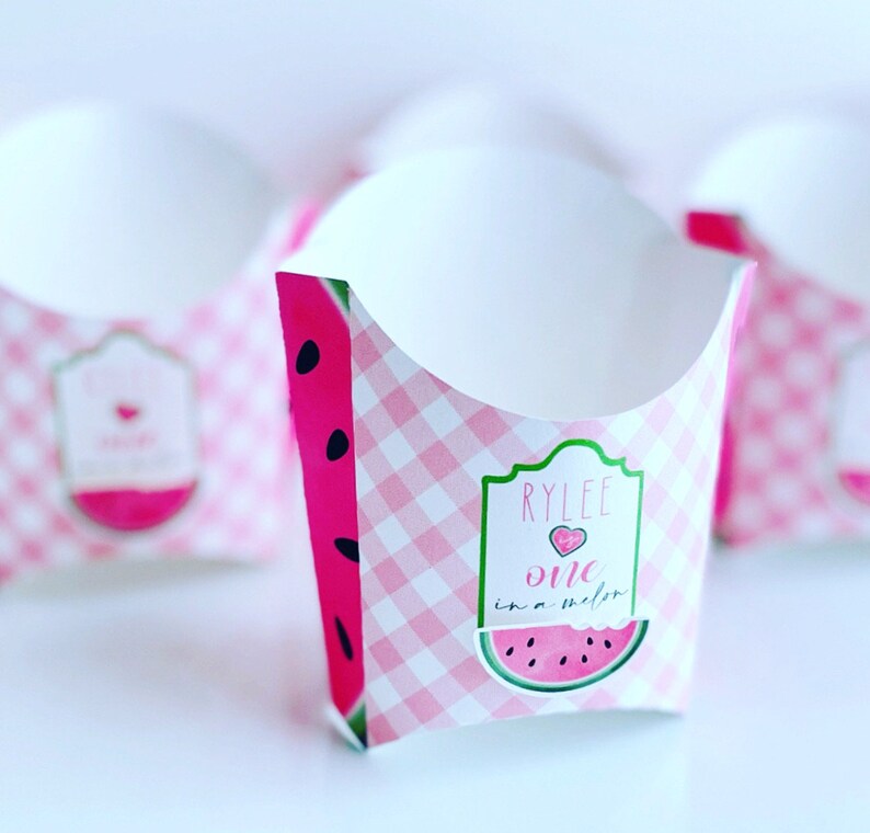 Watermelon Party Decorations Set Birthday Assembled Custom Boxes Party ...