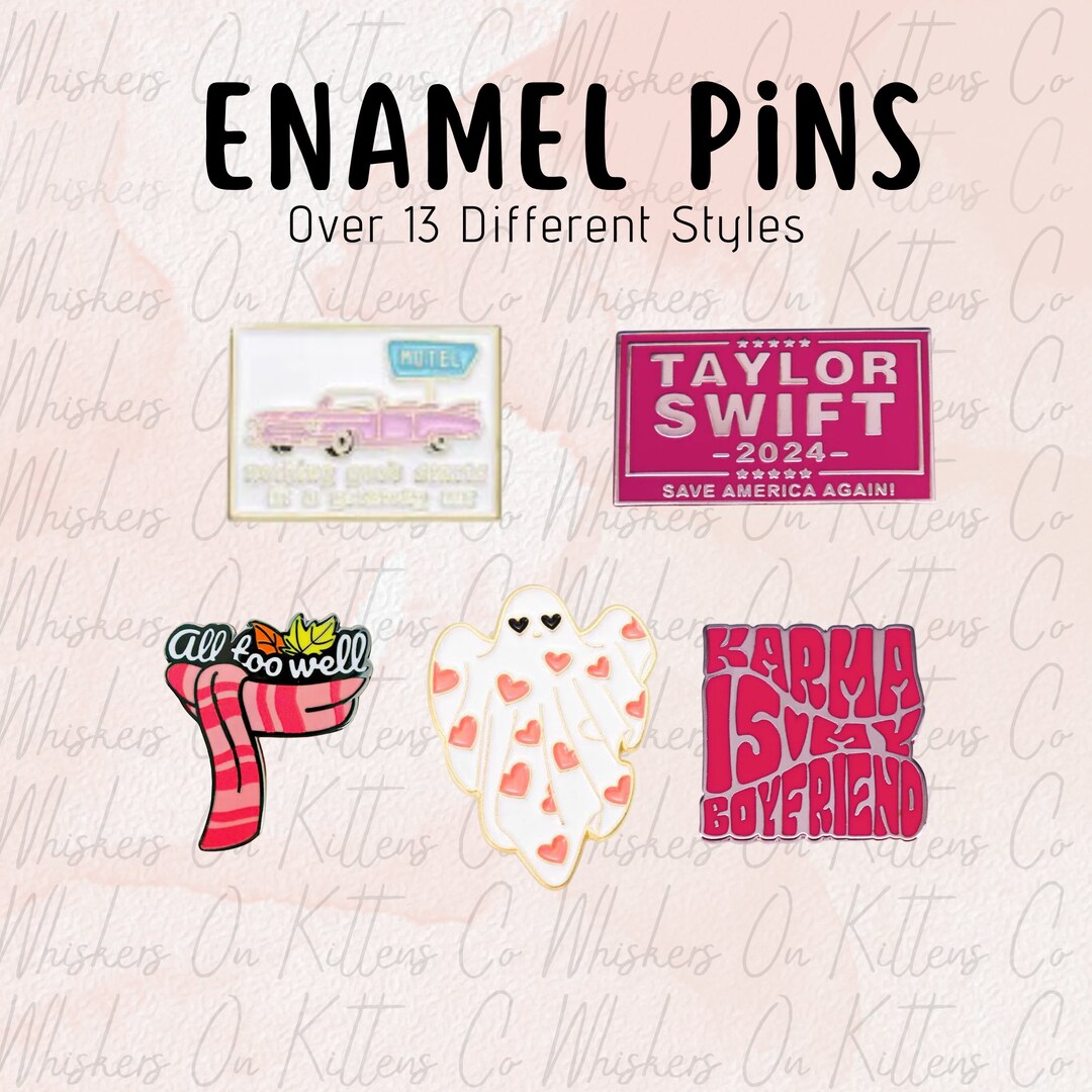 Enamel Pins Eras Tour Taylor Swift Theme - Etsy