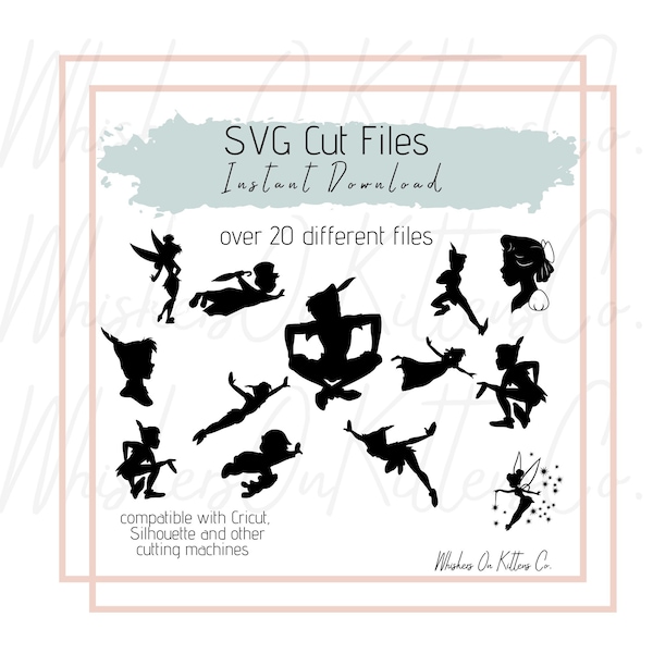 Peter Pan Svg - Etsy