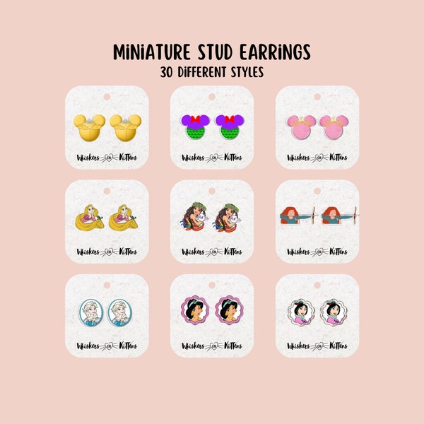 Princess Earrings - Etsy