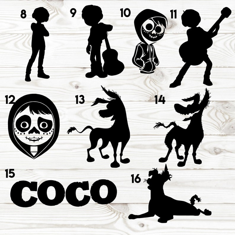 COCO SVG Digital Files Instant Download - Etsy