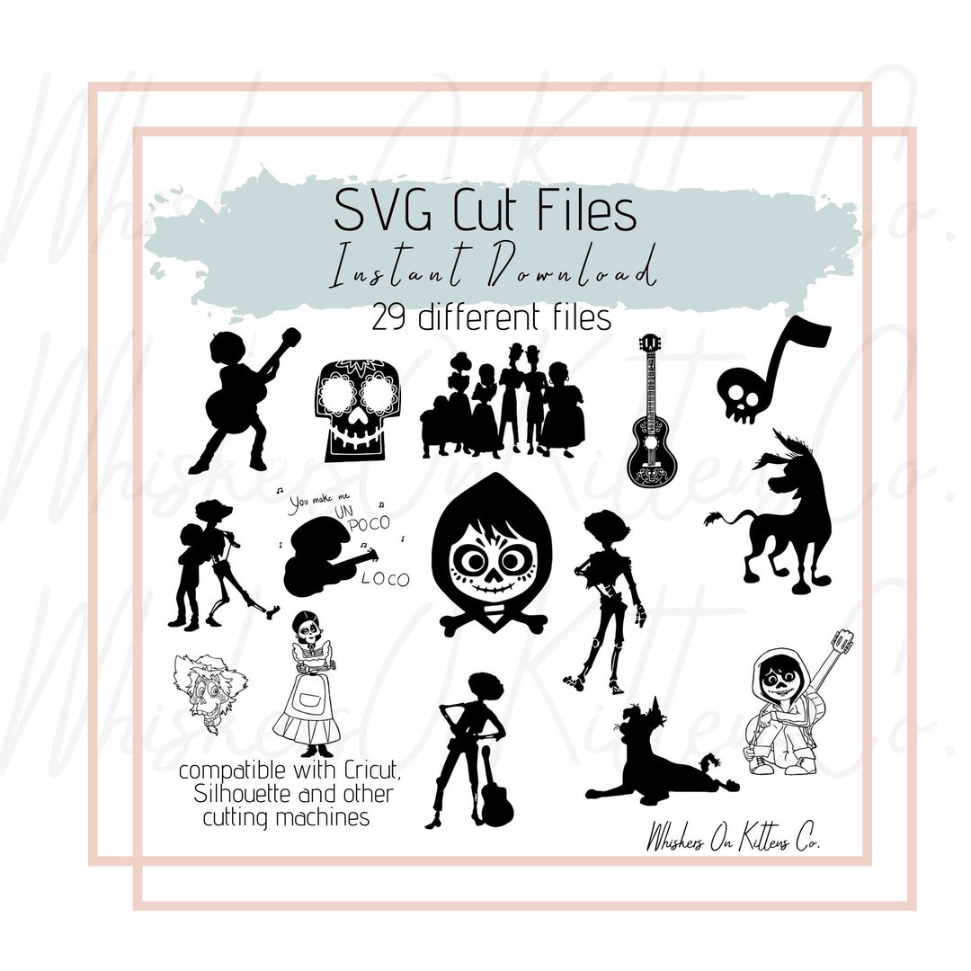 COCO SVG Digital Files - Instant Download - Etsy