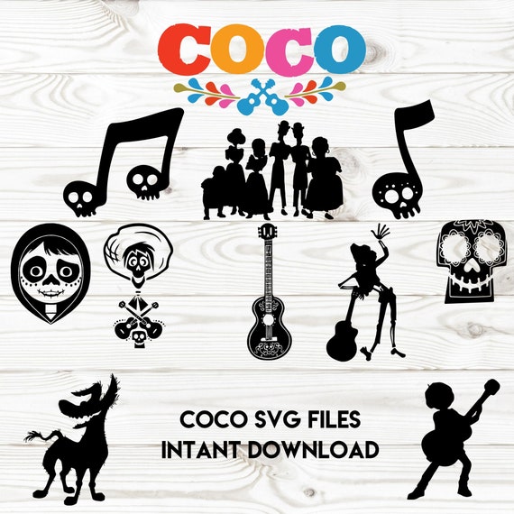 COCO SVG Digital Files Instant Download | Etsy