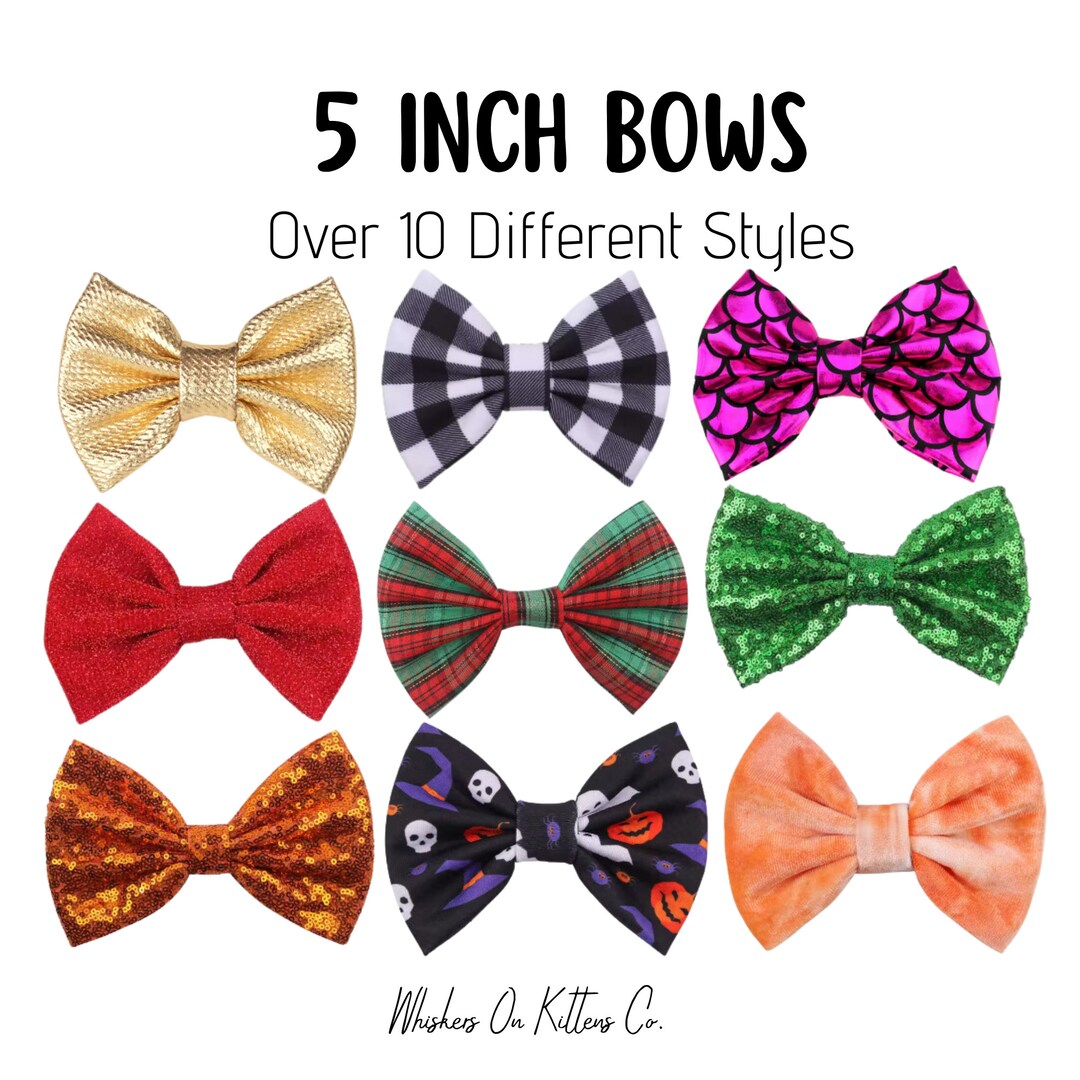 5 Inch Bows | Hair Bows | Craft Bows | Bows for Crafts - Etsy