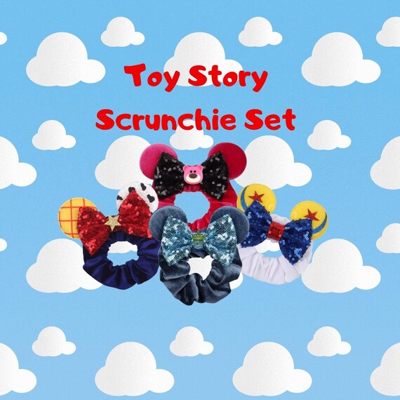 Toy Story Inspired Character Mouse Ears Scrunchie Hair - Etsy