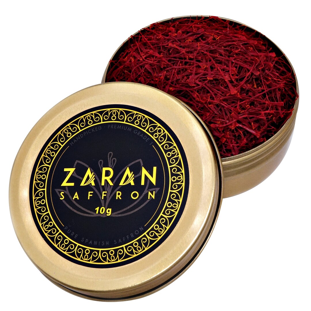 Azafrán Zaran, 0.35 oz Hebras de azafrán español superior grado premium ...