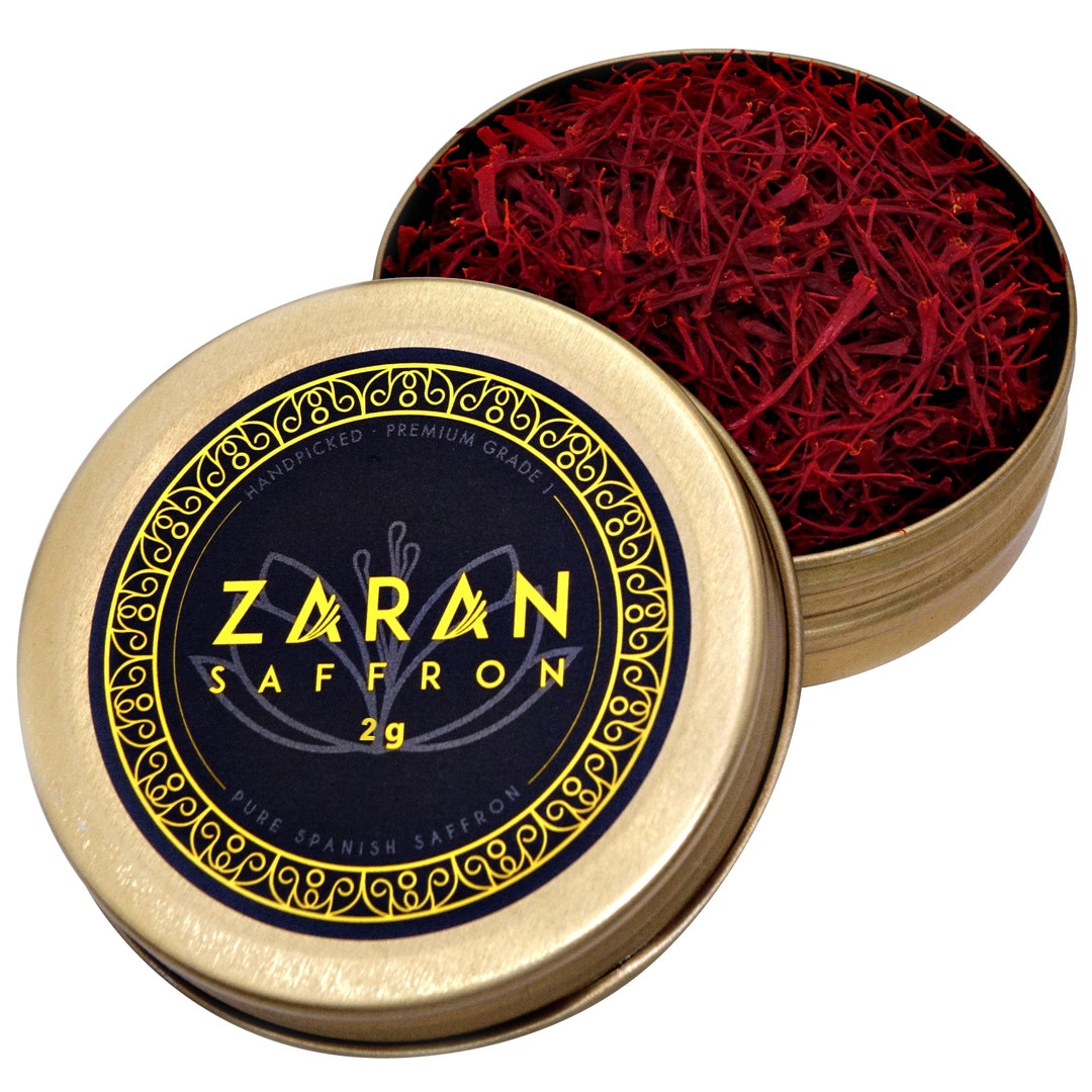 Zaran Azafrán 2 Gramos Hilos Superiores de Azafrán Español - Etsy España