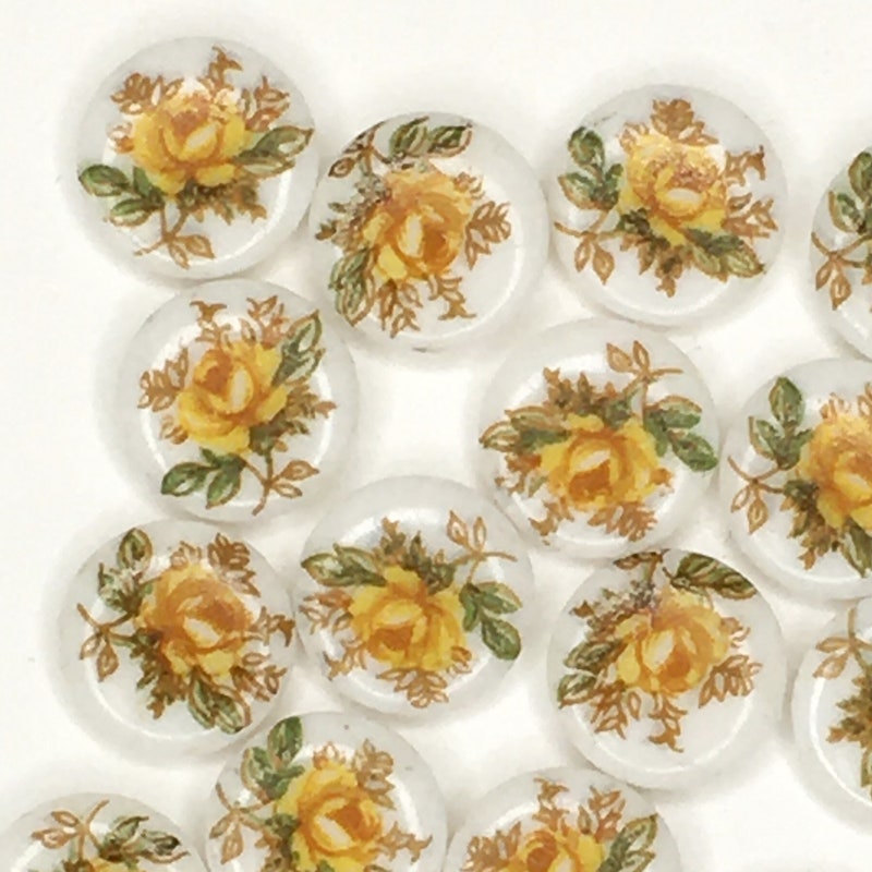 Porcelain Buttons - Etsy
