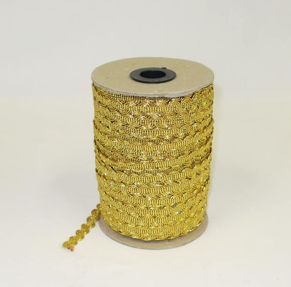 Metallic Gold Braid 3yd for 3.75 | Etsy