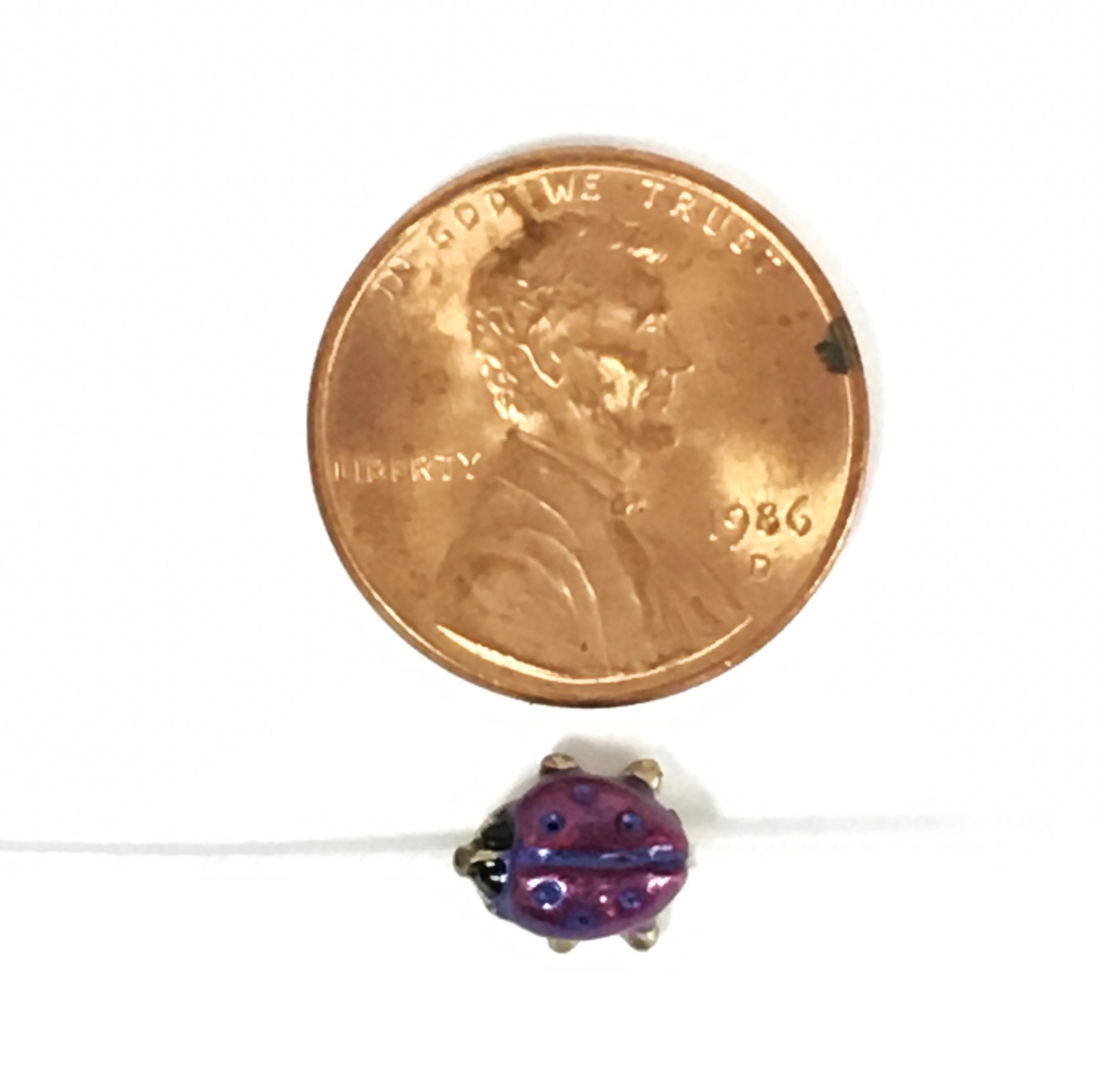 Tiny Ladybug Beads-fantasy Colors-sd 552 - Etsy