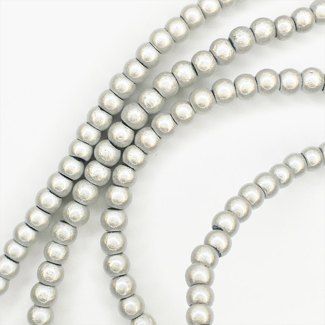 4 Mm Pearl White Wonder Beads-bin 217 - Etsy