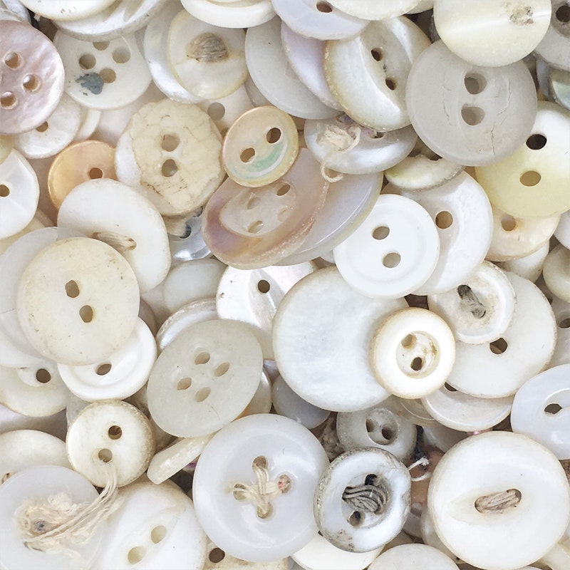 Antique Buttons Shell - Etsy