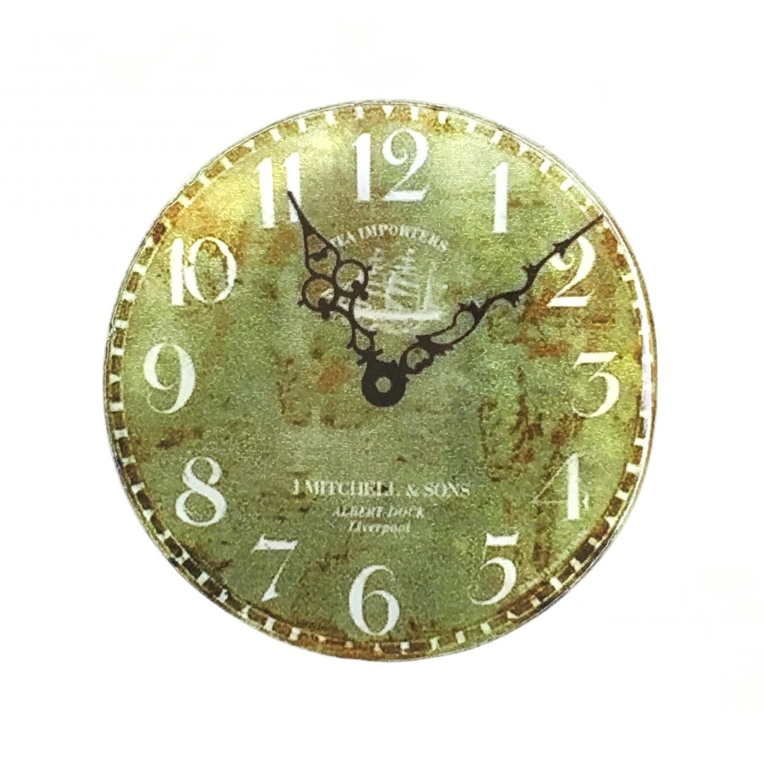 Mother of Pearl Clock Face Button or Cabochon-pr-1787 - Etsy