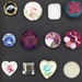 Frame With 54 Antique and Vintage, Buttons-small and Diminutive-no. 8 ...