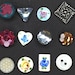 Frame With 54 Antique and Vintage, Buttons-small and Diminutive-no. 8 ...