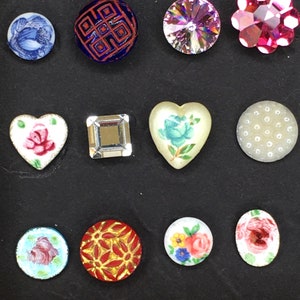 Frame With 54 Antique and Vintage, Buttons-small and Diminutive-no. 8 ...