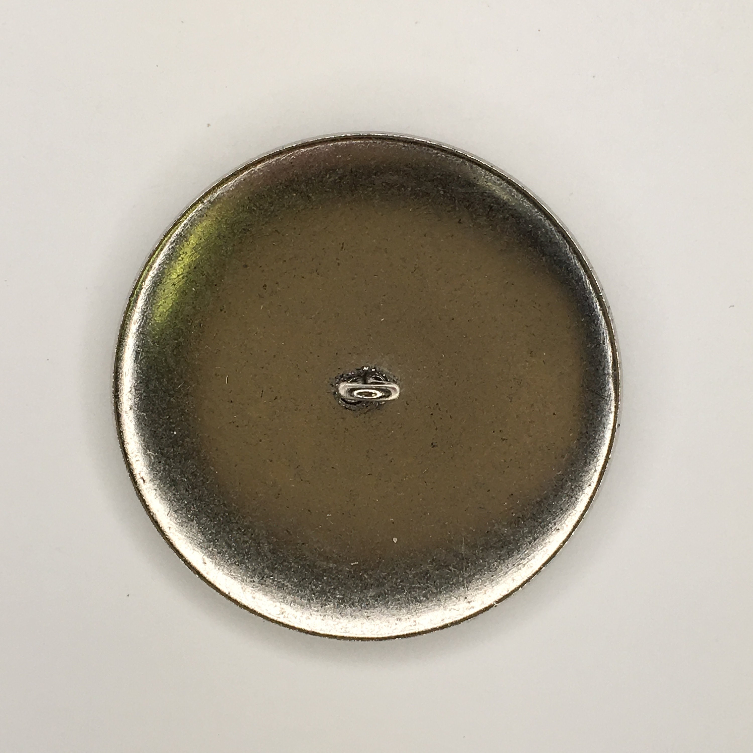 36 mm Vintage Look Antique Nickel Button Button or | Etsy