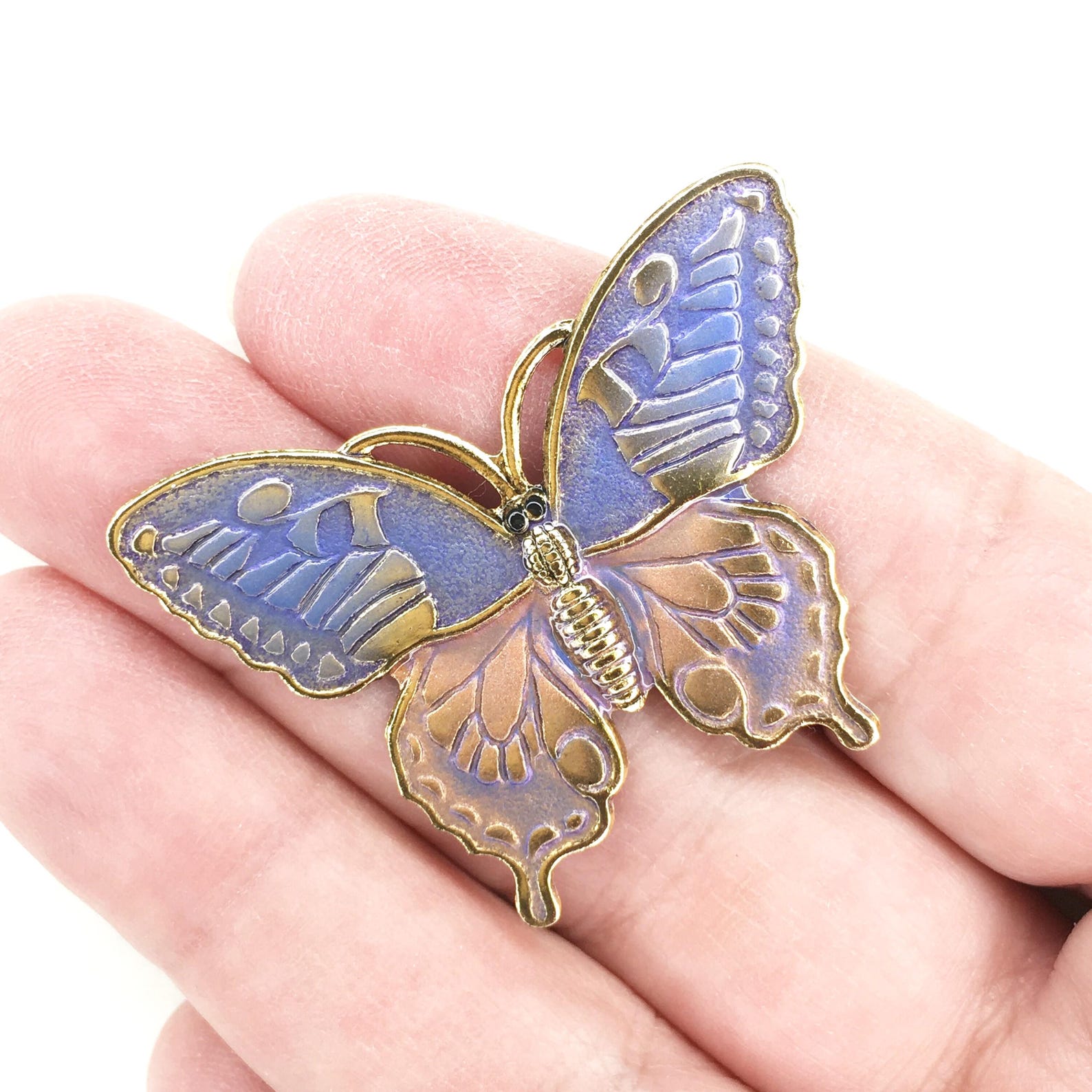 Large Metal Fantasy Butterfly-be 238-periwinkle, Pink, Lavender - Etsy