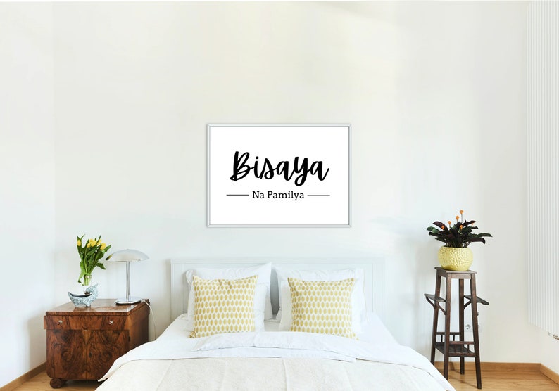Bisaya Na Pamilya Digital Printable Download Home Sign Decor - Etsy