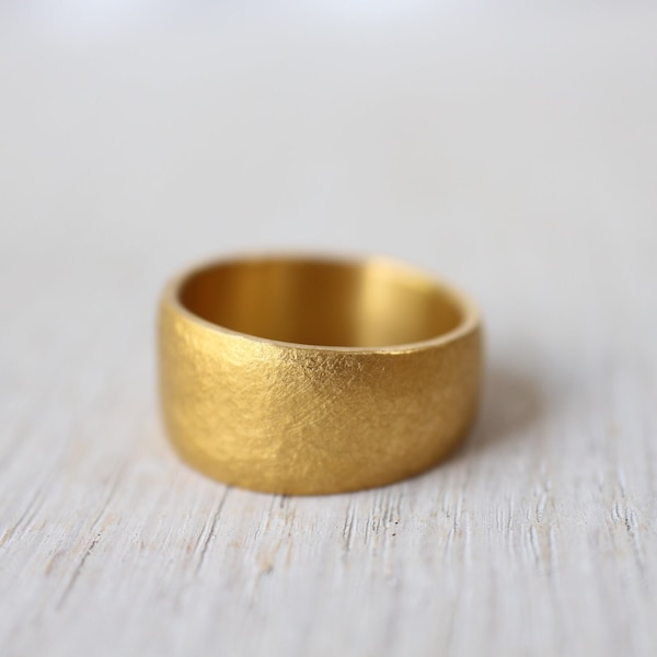 24k Gold Ring - Etsy