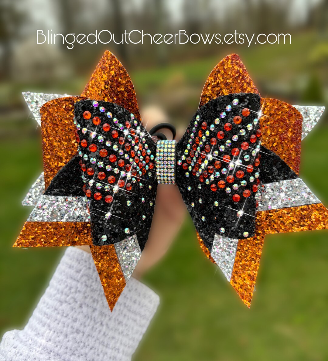 Team Orders Only// Min Order 10+ Bows// the "sunrise" Bow//orange and ...