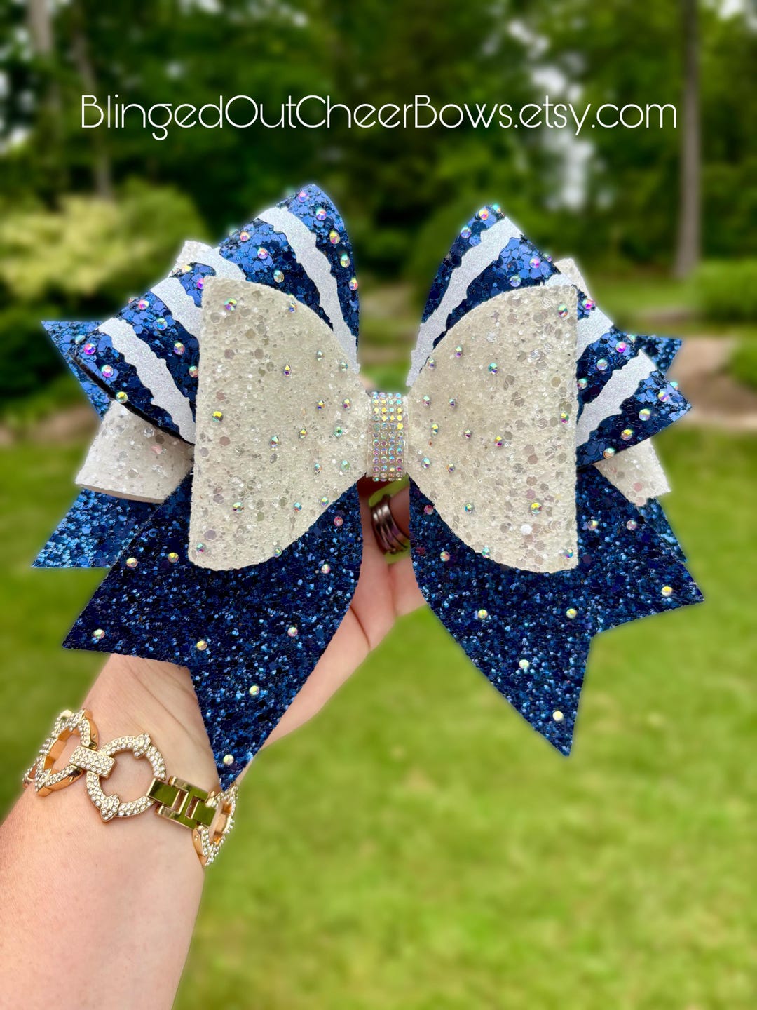 Team Orders Only, Min Order 10+ Bows// 2025 Claws Out Bow//navy and ...