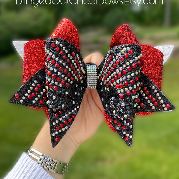 Maroon Cheer Bows - Etsy
