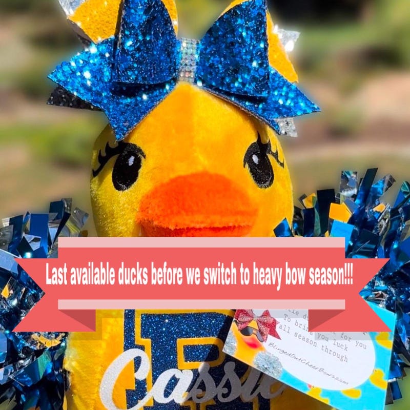 Rhinestone Cheer Bow - Etsy