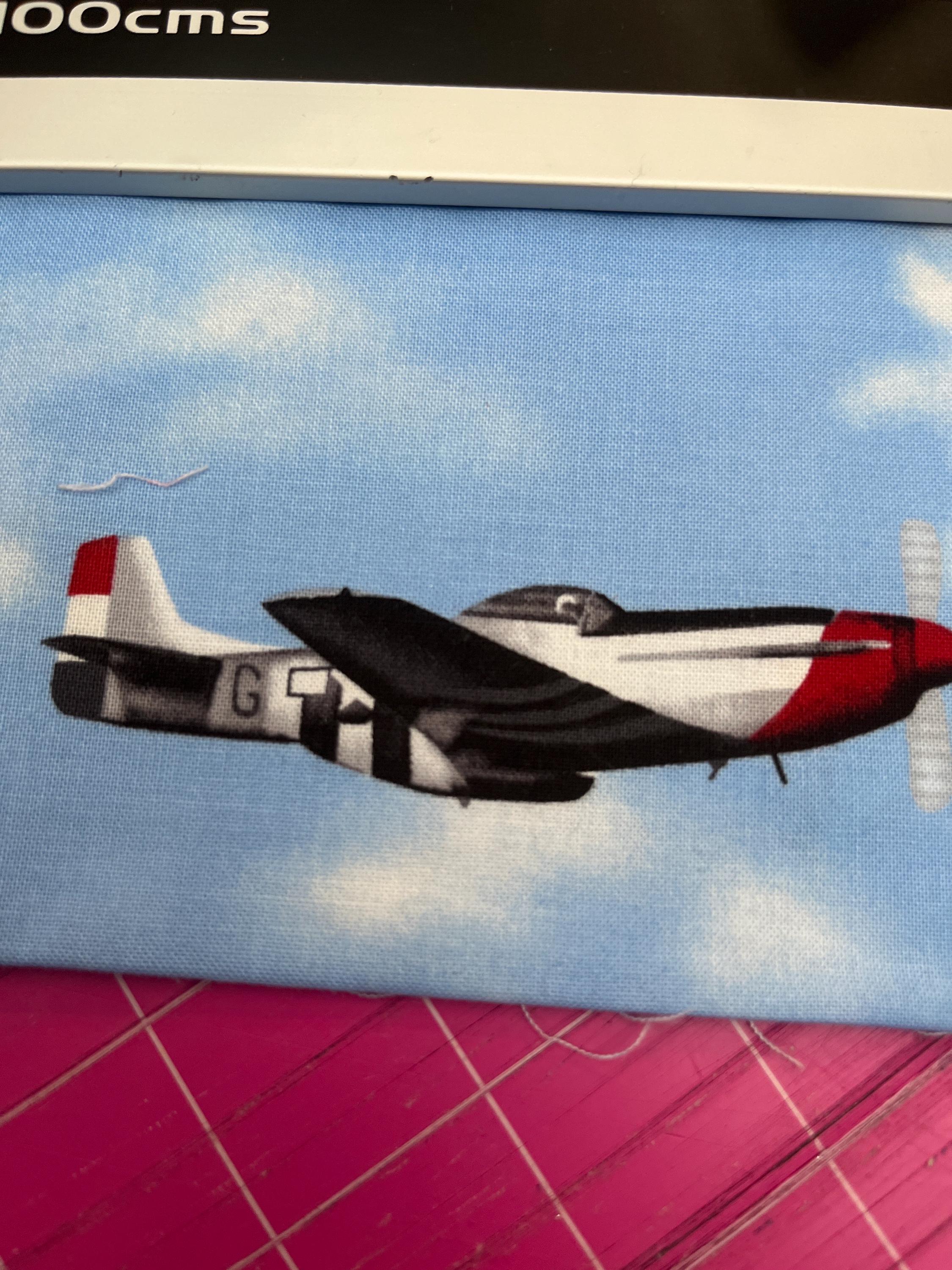 Studio E Boeing Vintage Plane Fabric Quilting & Craft Fabric 100% ...