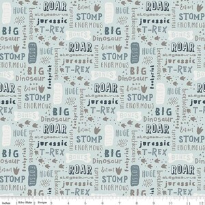 Riley Blake Fossil Rim 2 Fossil Words Cream Fabric 100% Cotton - Etsy
