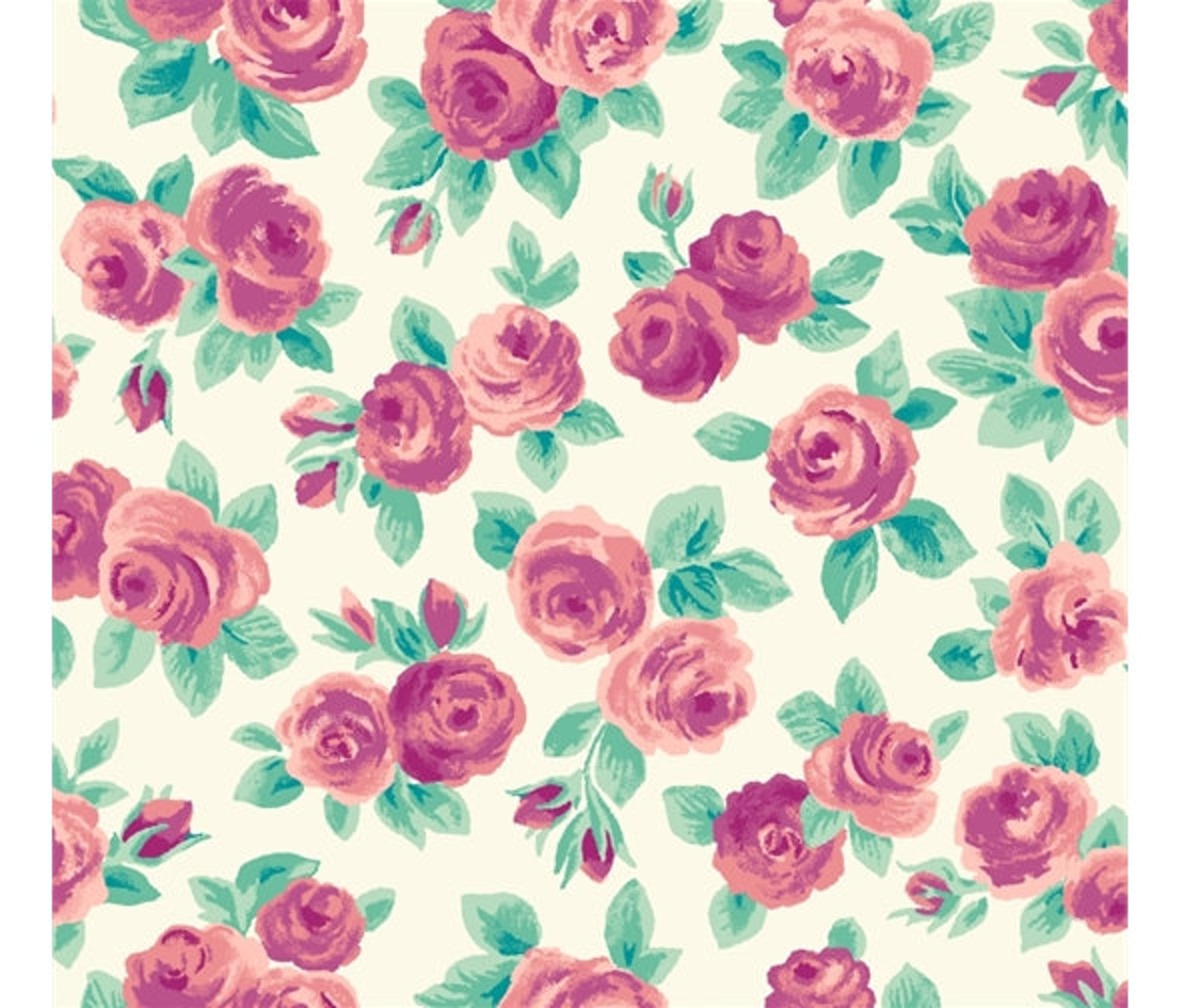 Ascot Rose Pink Liberty Fabric Summer Flower Show 100% Lasenby - Etsy