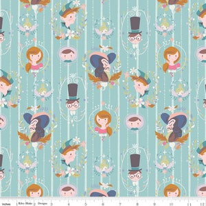 Riley Blake Neverland Portraits Peter Pan White Fabric 100% Cotton Fat ...