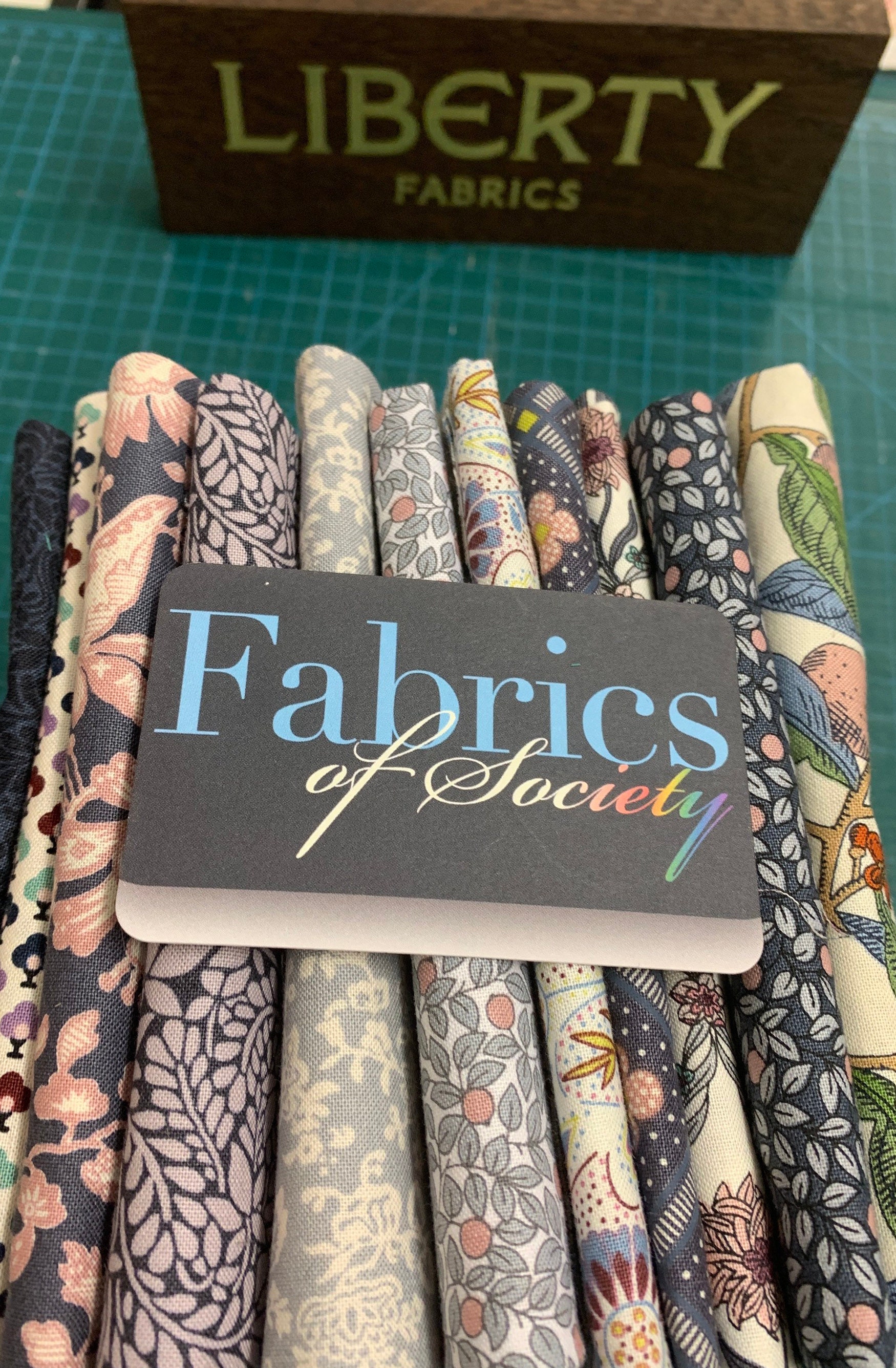 Liberty Fabric Summer House Grey Bundle 11 Fabrics 100% - Etsy