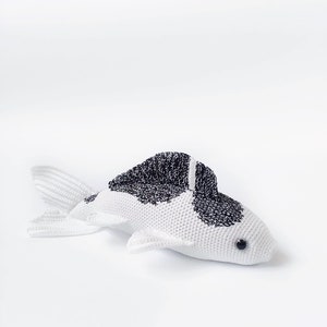 Koi Fish Grey, Stuffed Sea Animal, Sea Creature Lovers Gift - Etsy