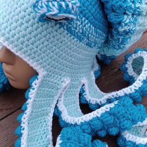 Octopus Hat, Fully Personalizable Funky Hat, Sea Creature Lovers Gift ...
