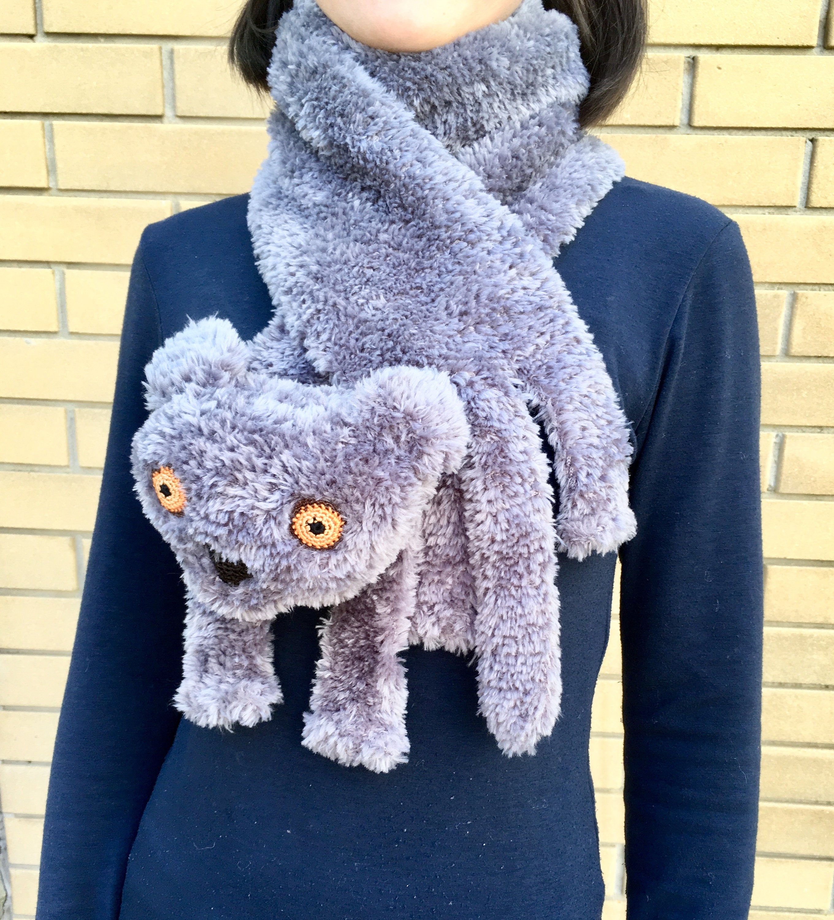 Bufanda de gato amantes de los animales cuello más caliente | Etsy