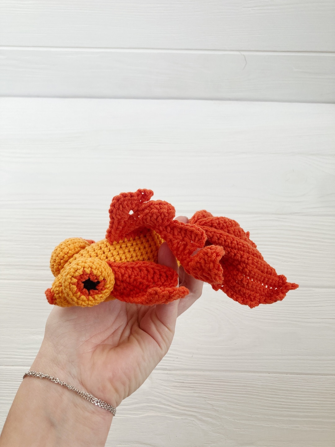 Gold Fish, Stuffed Sea Animal, Sea Creature Lovers Gift - Etsy