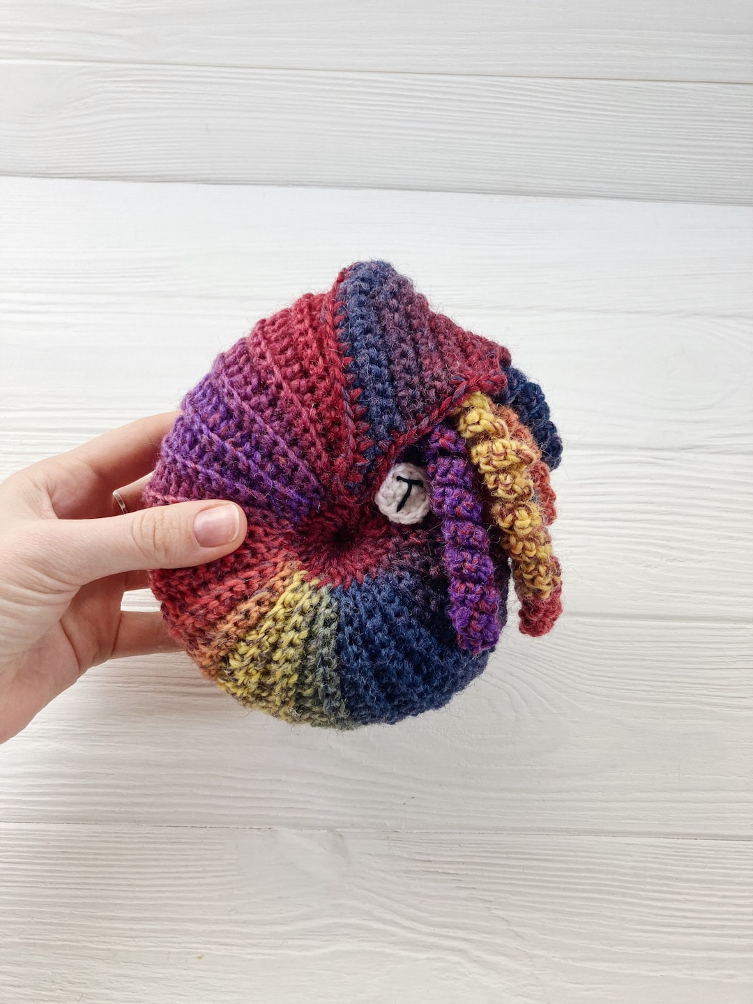 Ammonite stuffed toy, sea animals lovers gift, plush decor - Etsy Nederland