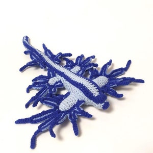Sea Slug Stuffed Toy, Sea Blue Dragon, Sea Animals Lovers Gift - Etsy