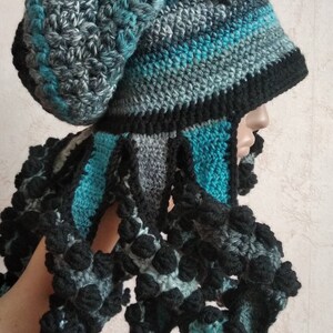 Octopus Hat, Fully Personalizable Funky Hat, Sea Creature Lovers Gift ...