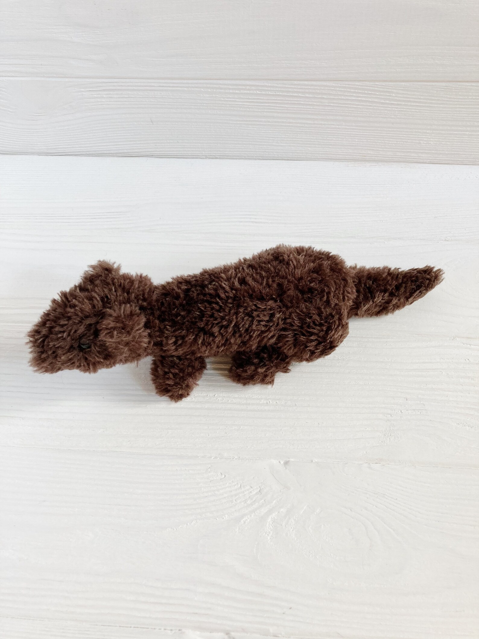 Plush Brown Ferret, Soft Animal Toy, Animal Lovers Gift - Etsy