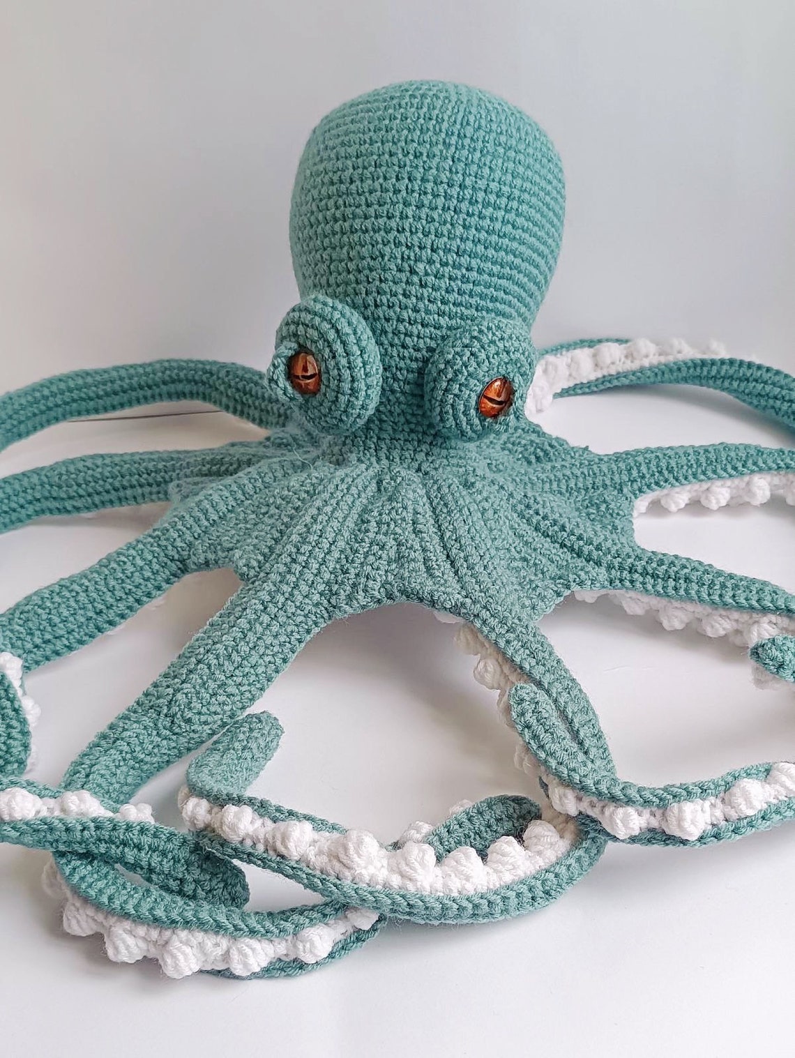 Big Teal Octopus Ocean Themed Decor Octopus Lovers Gift - Etsy