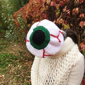 Eye Hat, Knitted Funny Hat, Crochet Weird Hat, Prank Gift - Etsy