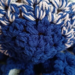 Octopus Blue Hat, Fully Personalizable Funky Hat, Sea Creature Lovers ...