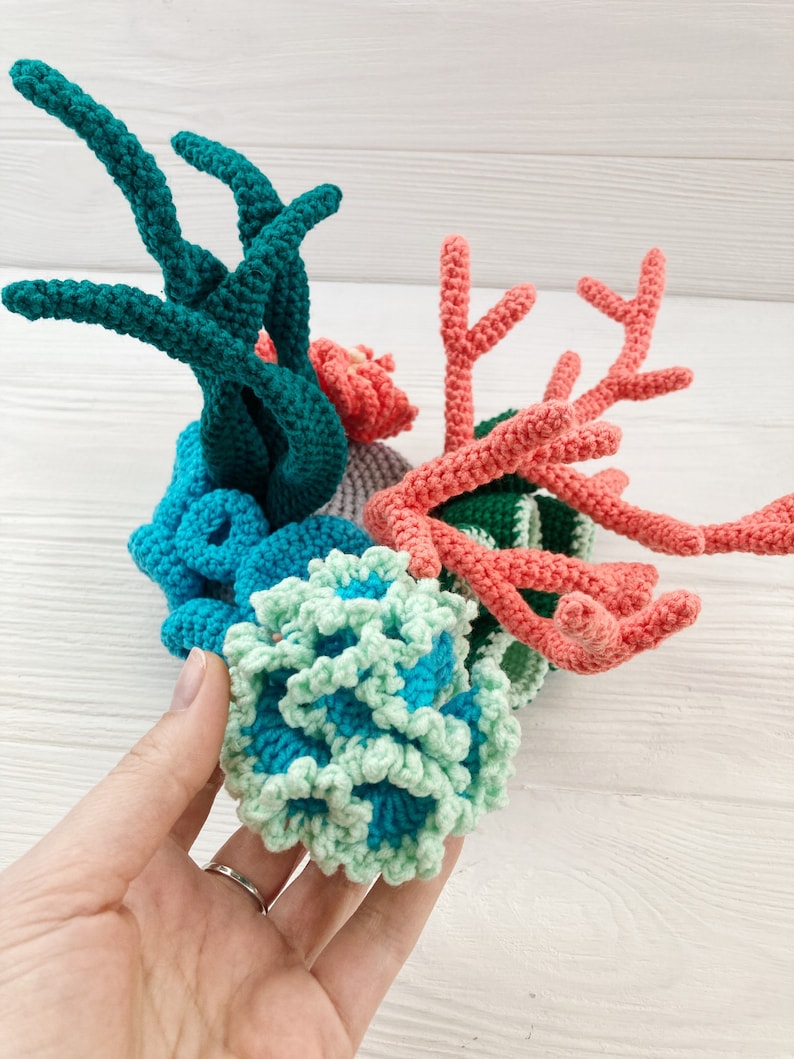 Coral Reef Stuffed Toy, Sea Animals Lovers Gift - Etsy