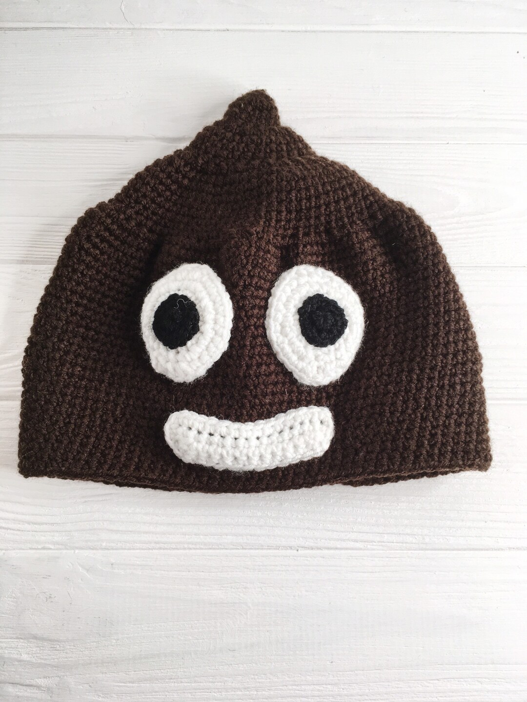 Toilet Hat Knitted Poop Hat Crochet Crap Head Hat Prank - Etsy