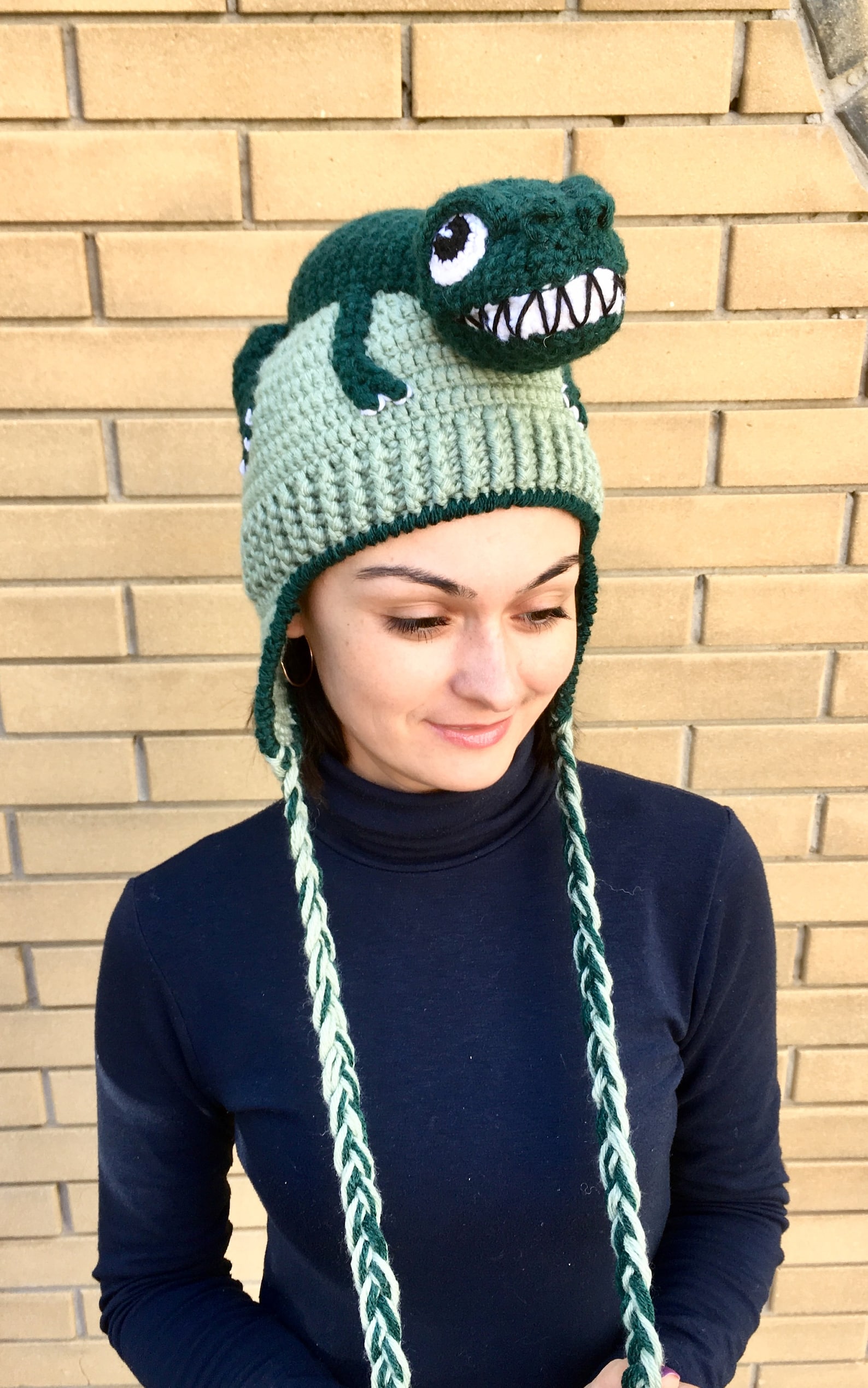 Lizard Hat Handmade Nerd Hat Nerd Gift Animal Lover | Etsy